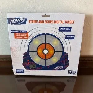 Nerf | Toys | Nerf Strike And Score Digital Target Electronic Light Up ...